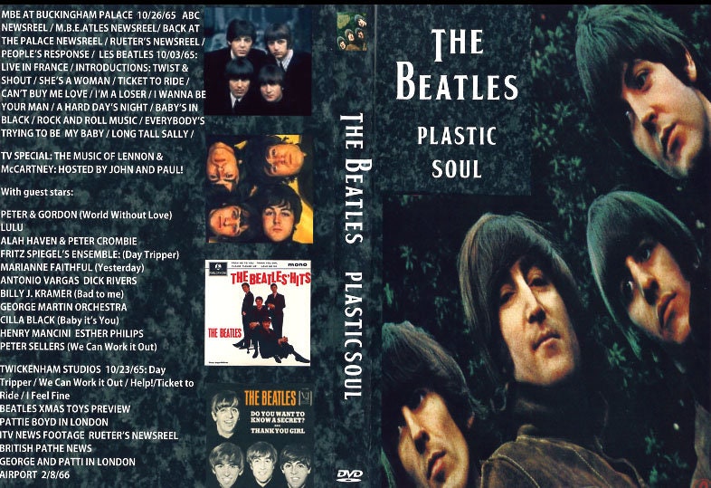 The Beatles Plastic Soul DVD MBE, Live in France, More - Etsy