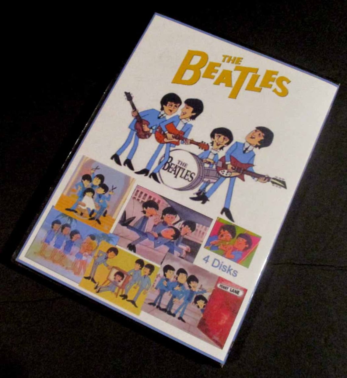 Beatles Cartoons - Complete Series - 39 Episodes - 4 Disks - Etsy