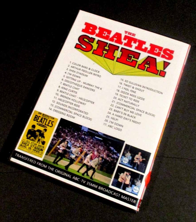 Beatles Shea Stadium - Transferred From Original ABC TV Tapes - DVD - Etsy
