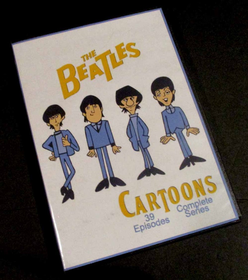 Beatles Cartoons - Complete Series - 39 Episodes - 4 Disks - Etsy