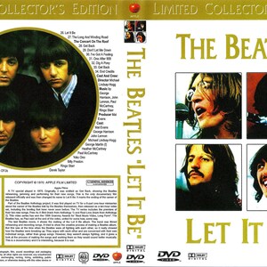 Let It Be - DVD - 2 Disk Set - Beatles - Etsy