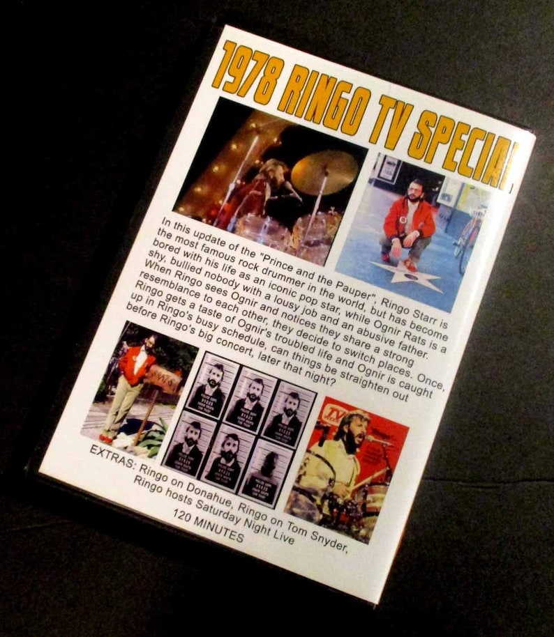 Ringo, 1978 TV Special - Plus Donahue, More - 2 Disk DVD - Etsy