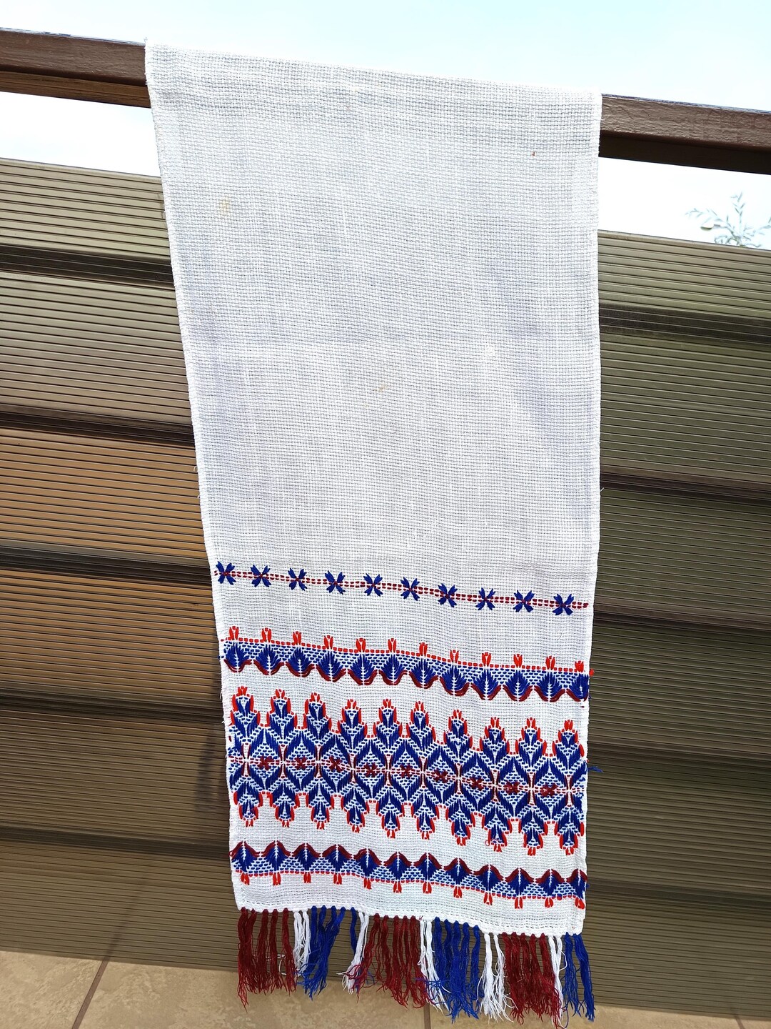 Vintage Romanian Table Runner, Handmade Decorative Table Runner, Boho ...