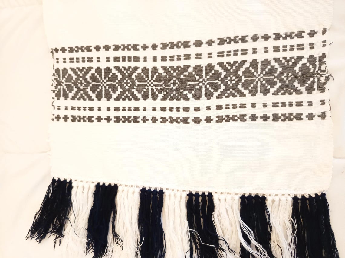Vintage Romanian Table Runner, Handmade Decorative Table Runner, Boho ...
