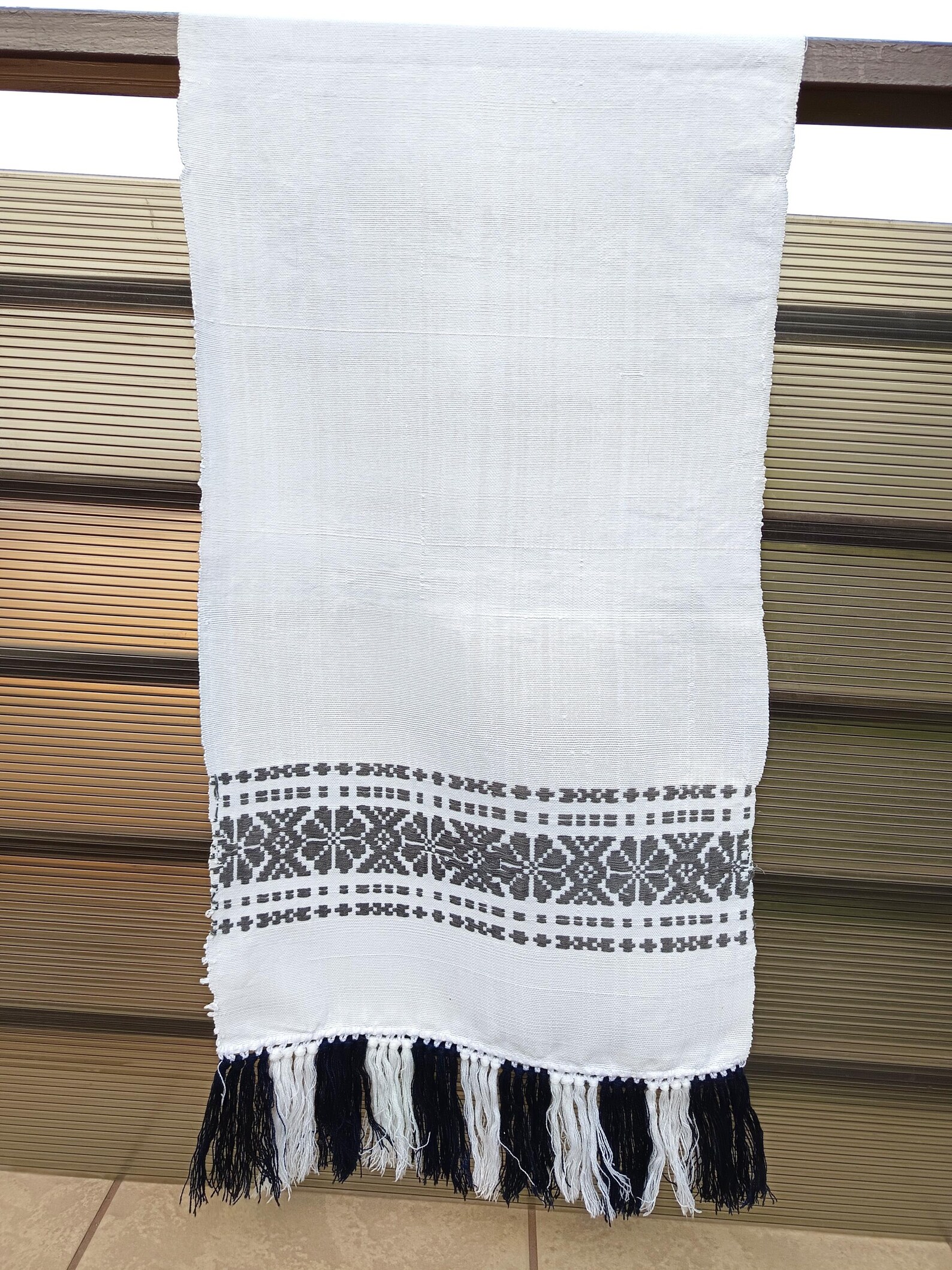 Vintage Romanian Table Runner, Handmade Decorative Table Runner, Boho ...