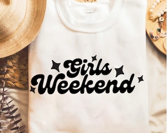 Girls Weekend SVG, Girls Trip SVG, Girls Vacation SVG, Matching Shirts ...