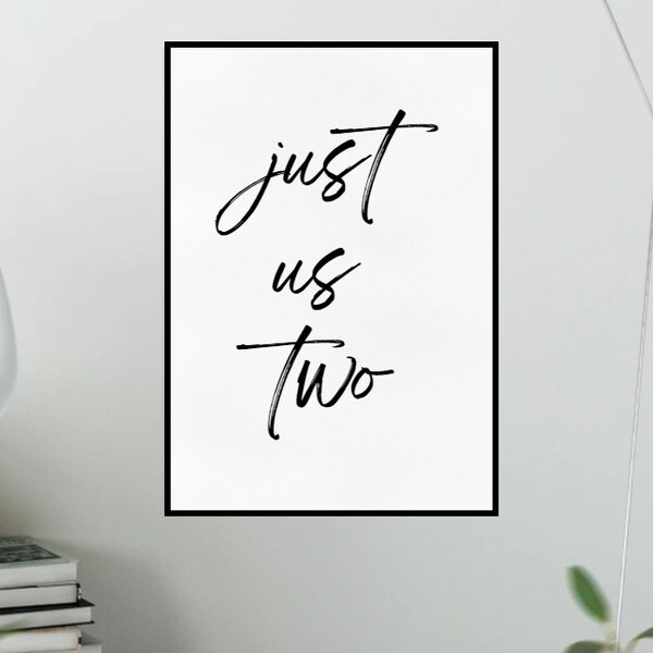 Just Us Two - Etsy