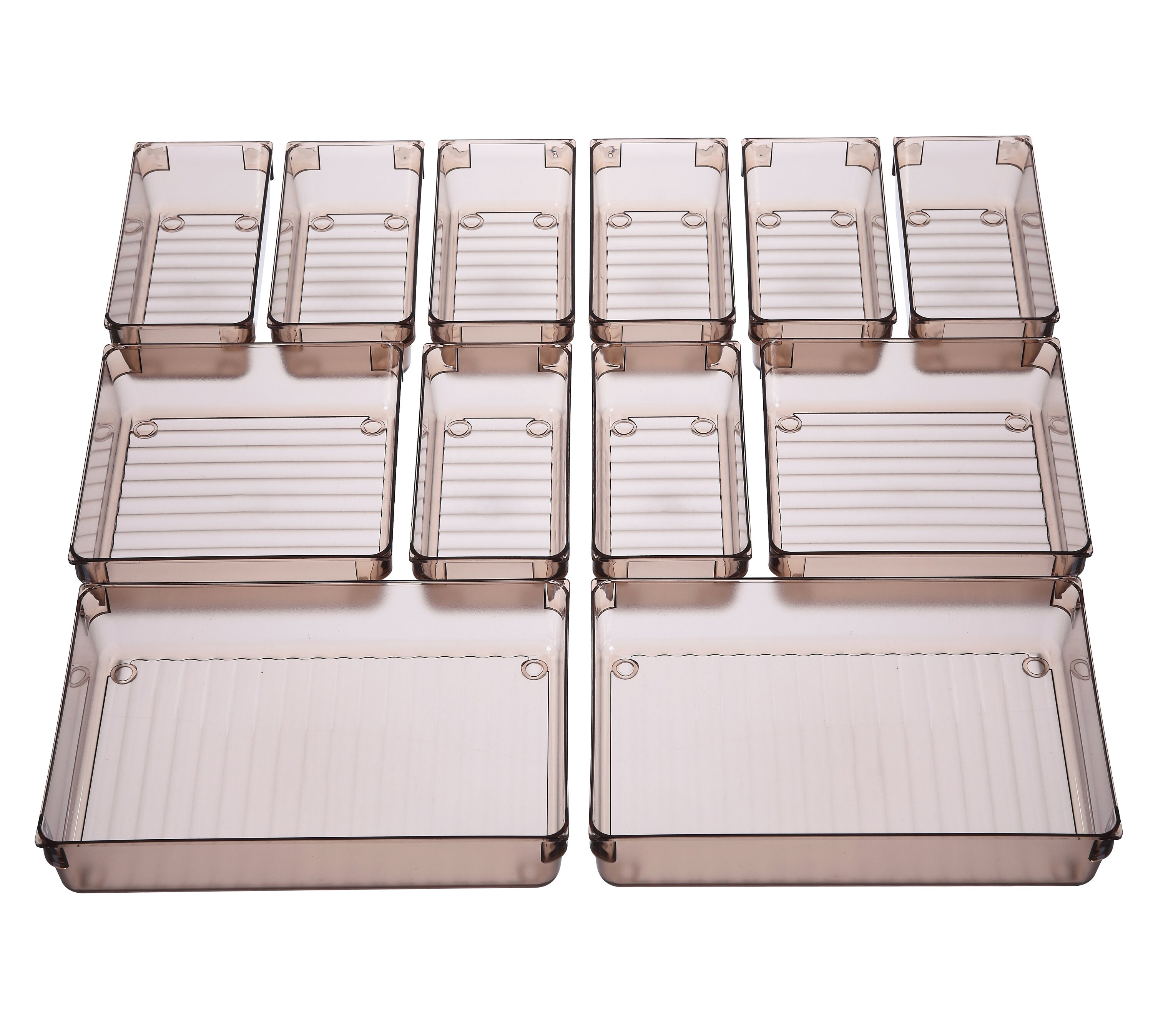 Set of 12 Desk Drawer Organiser Divider With 60 Non-slip - Etsy