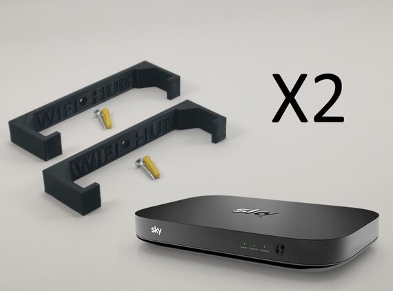 Sky Q Hub Wifi / Router Internet: Wall Mount / Bracket | Etsy UK
