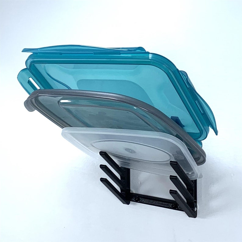 Tupperware Lid Organiser Wall Mount Bracket Holder Universal - Etsy