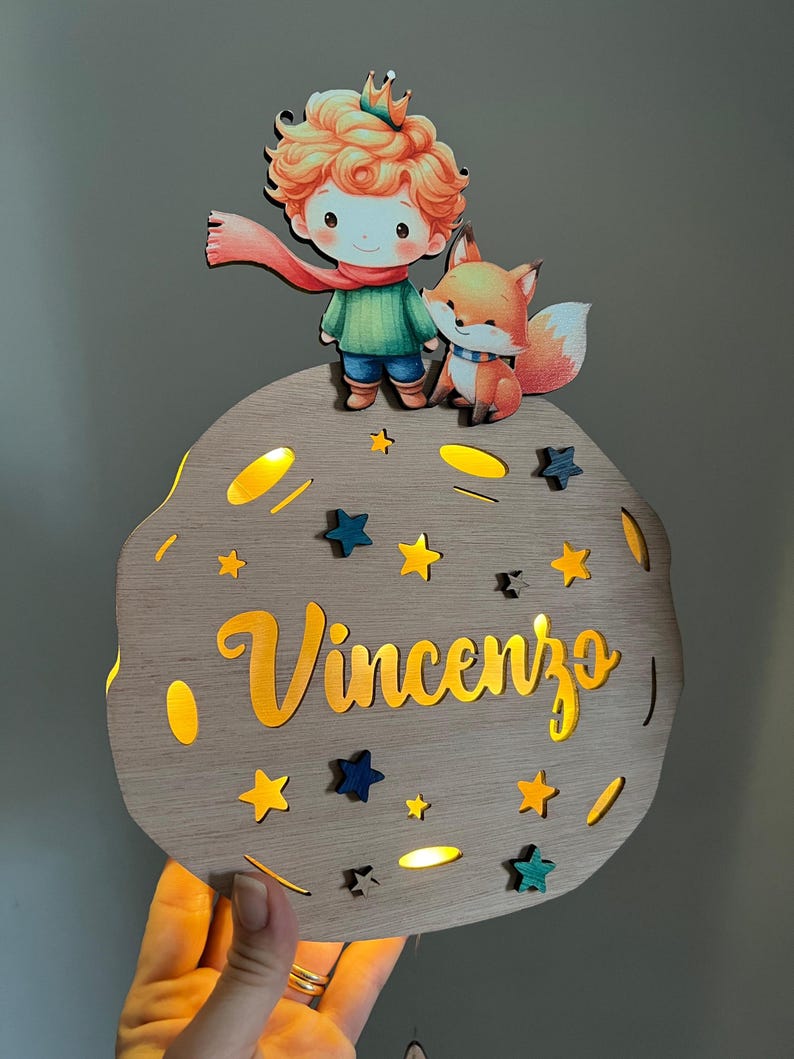 Lampada piccolo principe - Etsy Italia