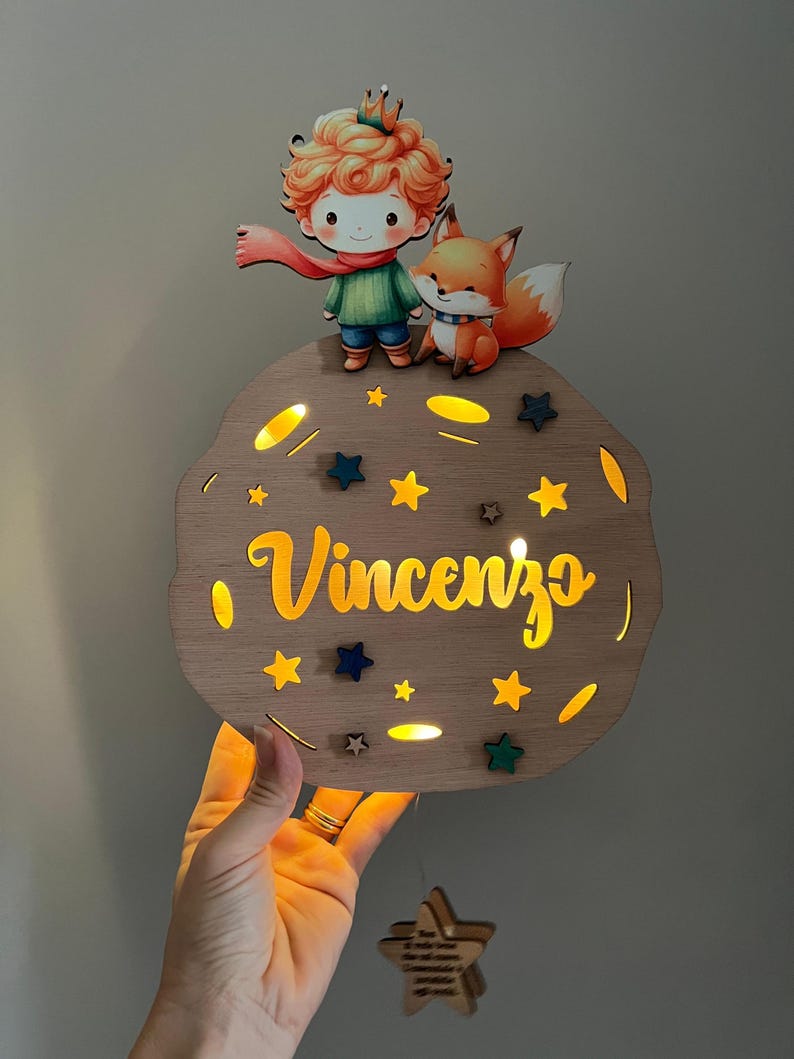 Lampada piccolo principe - Etsy Italia