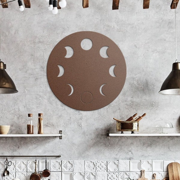 Metal Moon Wall Art - Etsy