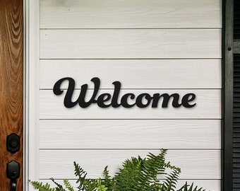 Copper Welcome Sign - Etsy