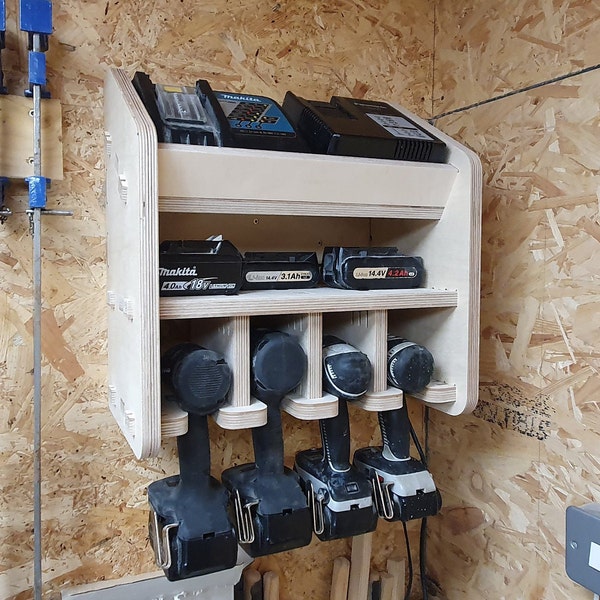 Cordless Drill Rack - Etsy