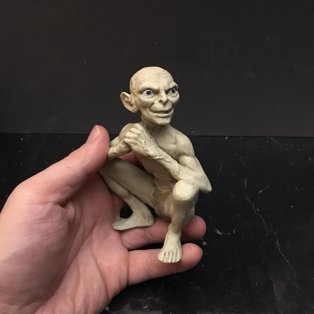 Gollum Figure - Painted - Etsy
