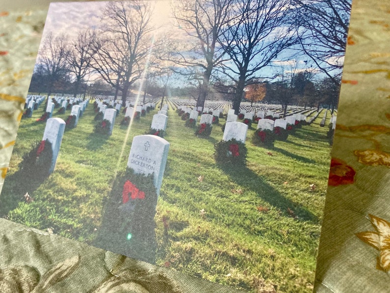 Rumi Note Card: arlington Cemetery - Etsy