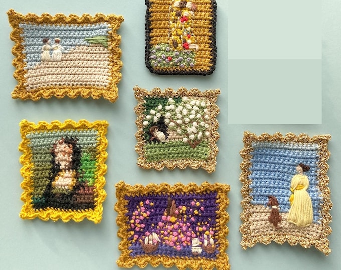 Tiny Paintings 2 Crochet Pattern - Etsy