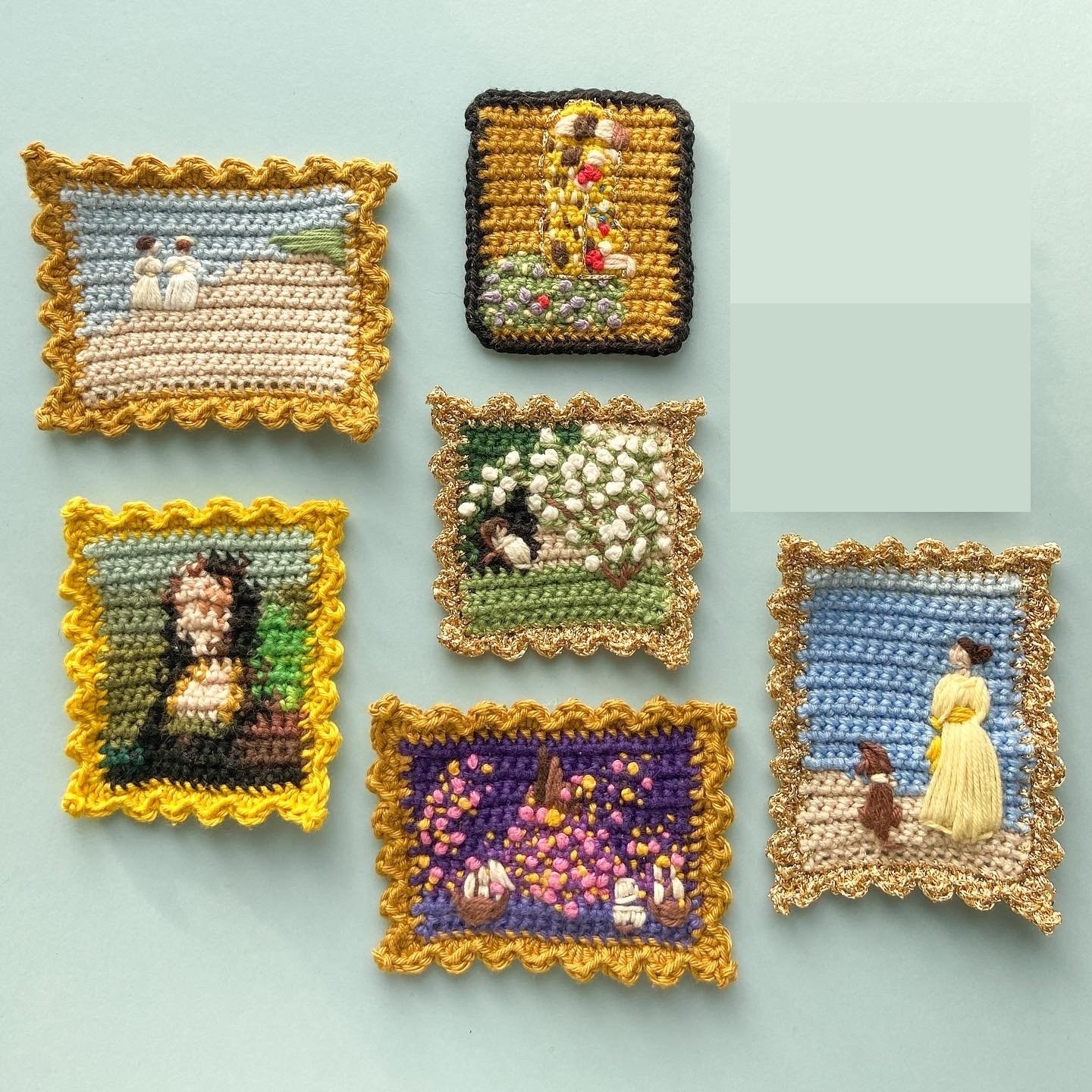Tiny Paintings 2 - Crochet Pattern - Etsy