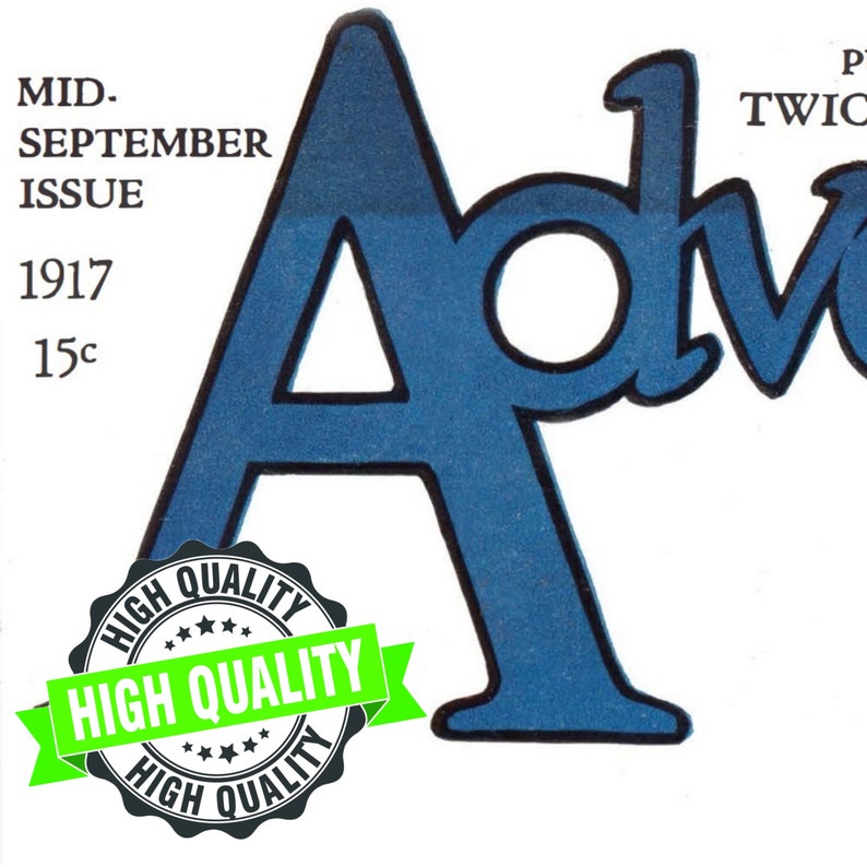 Vintage Pulp Magazine Collection. Volume 3. 500 + High Quality ...