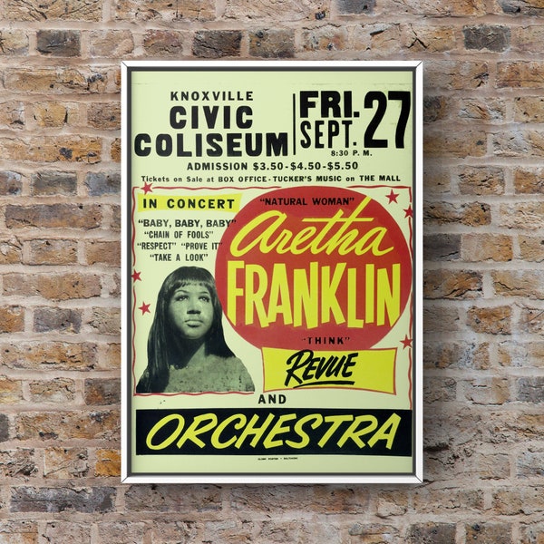 Aretha Franklin Art - Etsy