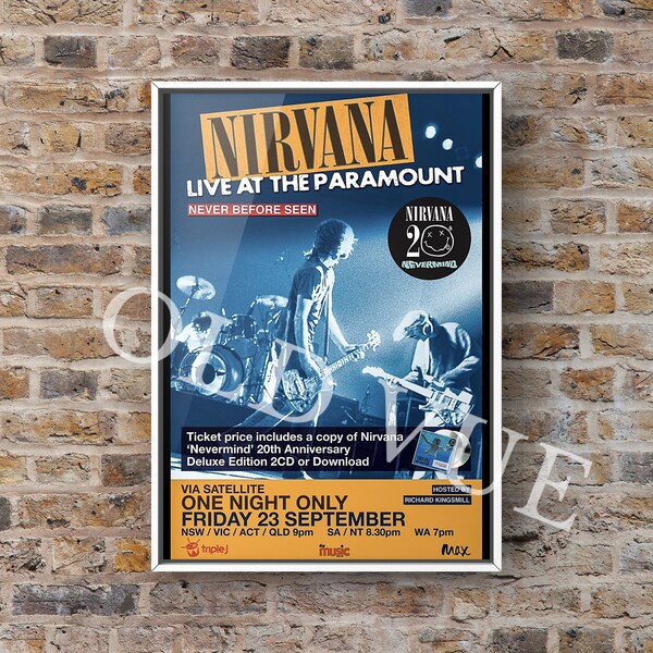Concert Poster - Etsy