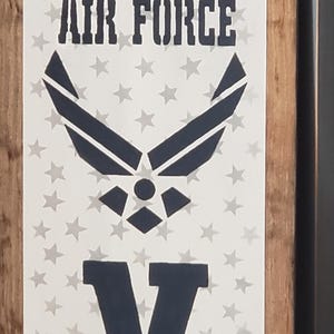 Welcome Veteran Military Patriotic Vertical Wood Door Sign Porch Leaner ...