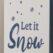 Hello Winter Let It Snow Welcome Seasonal Snowman Wood Door Sign ...