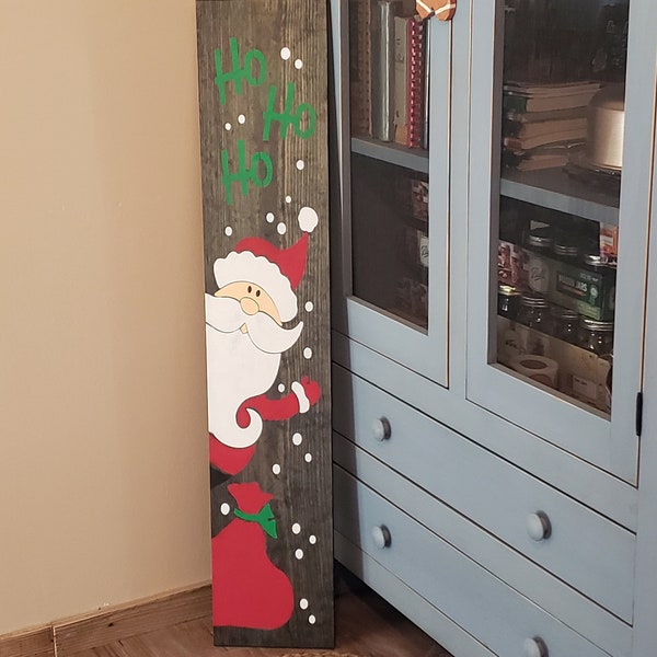 Ho Ho Ho Porch Sign - Etsy