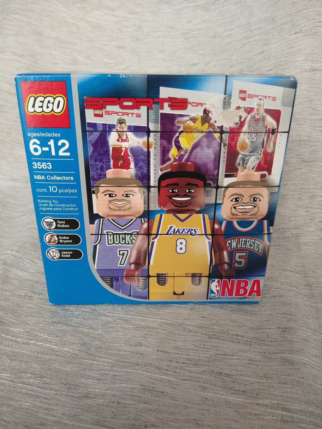 Lego Sports NBA Collectors Unopened 3563 - Etsy