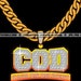 Cod Diamond Charm Cash Gold Chain Jewelry Gem Golden Silver Necklace ...