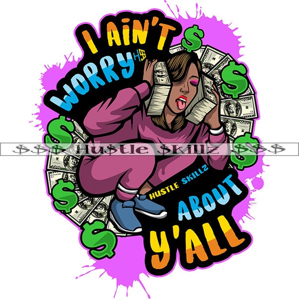 Ghetto Girl Svg - Etsy