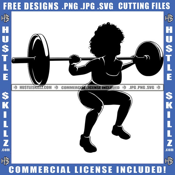 Back Squat Silhouette