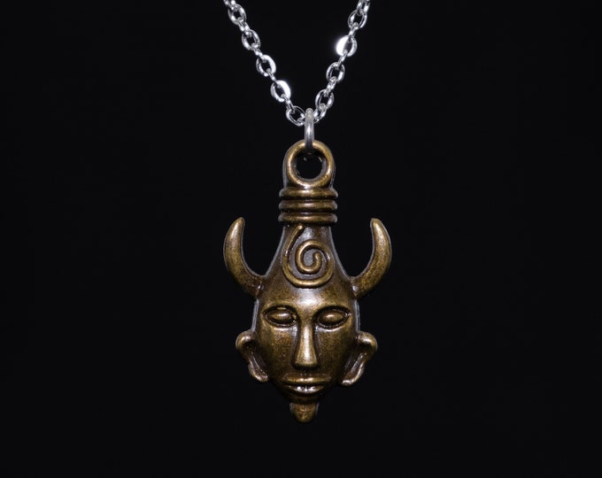 Necklace samulet Inspired by the Series SPN Silver-colored Supernatural ...