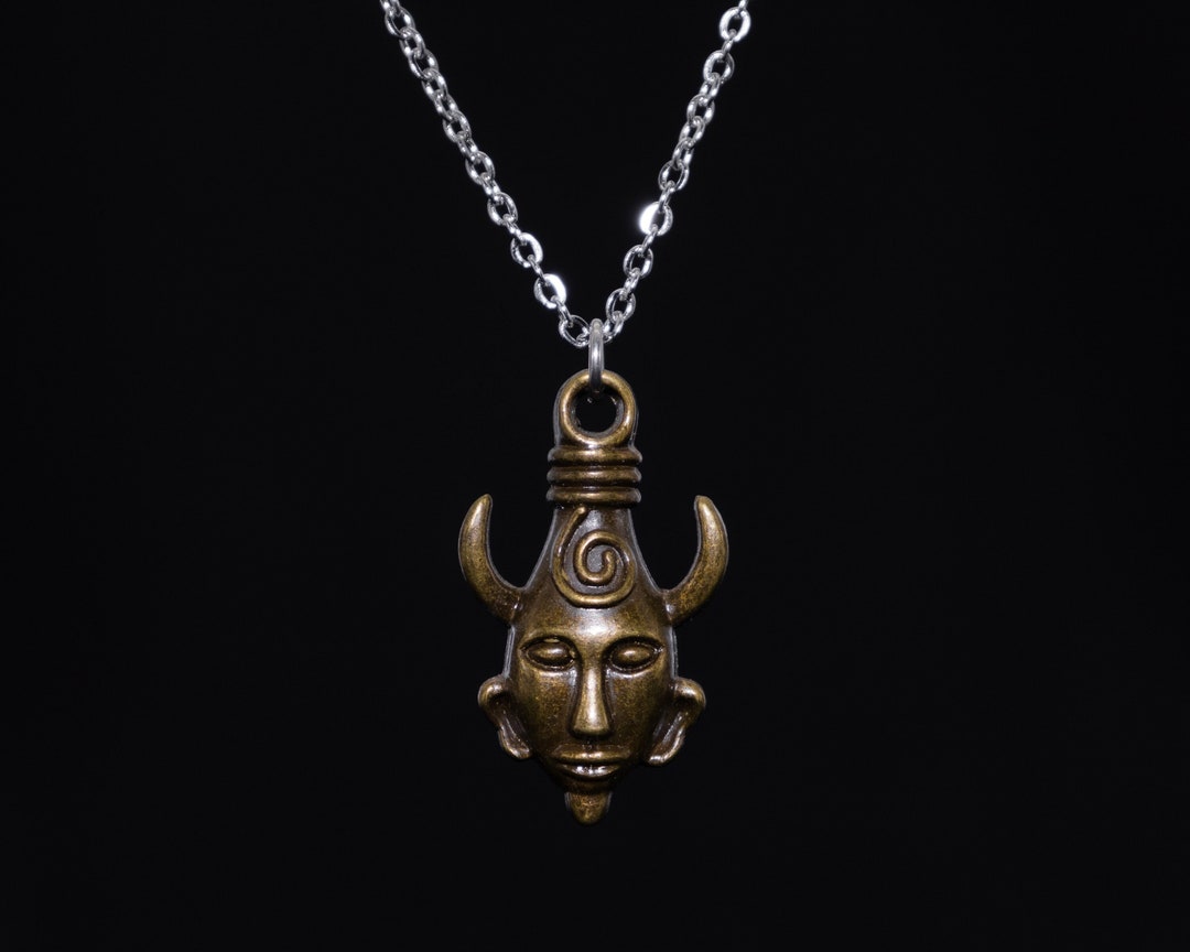 Necklace samulet Inspired by the SPN Series Silver-colored Supernatural ...
