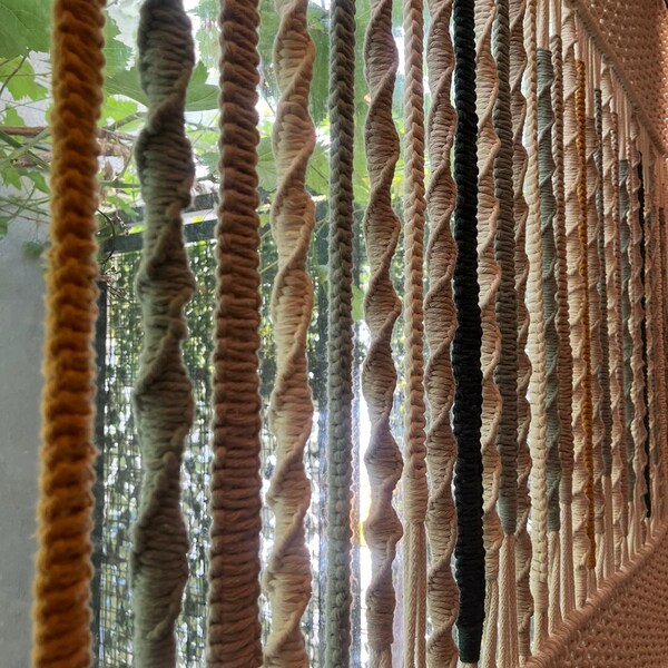 Colored Macrame Wall Hanging - Etsy