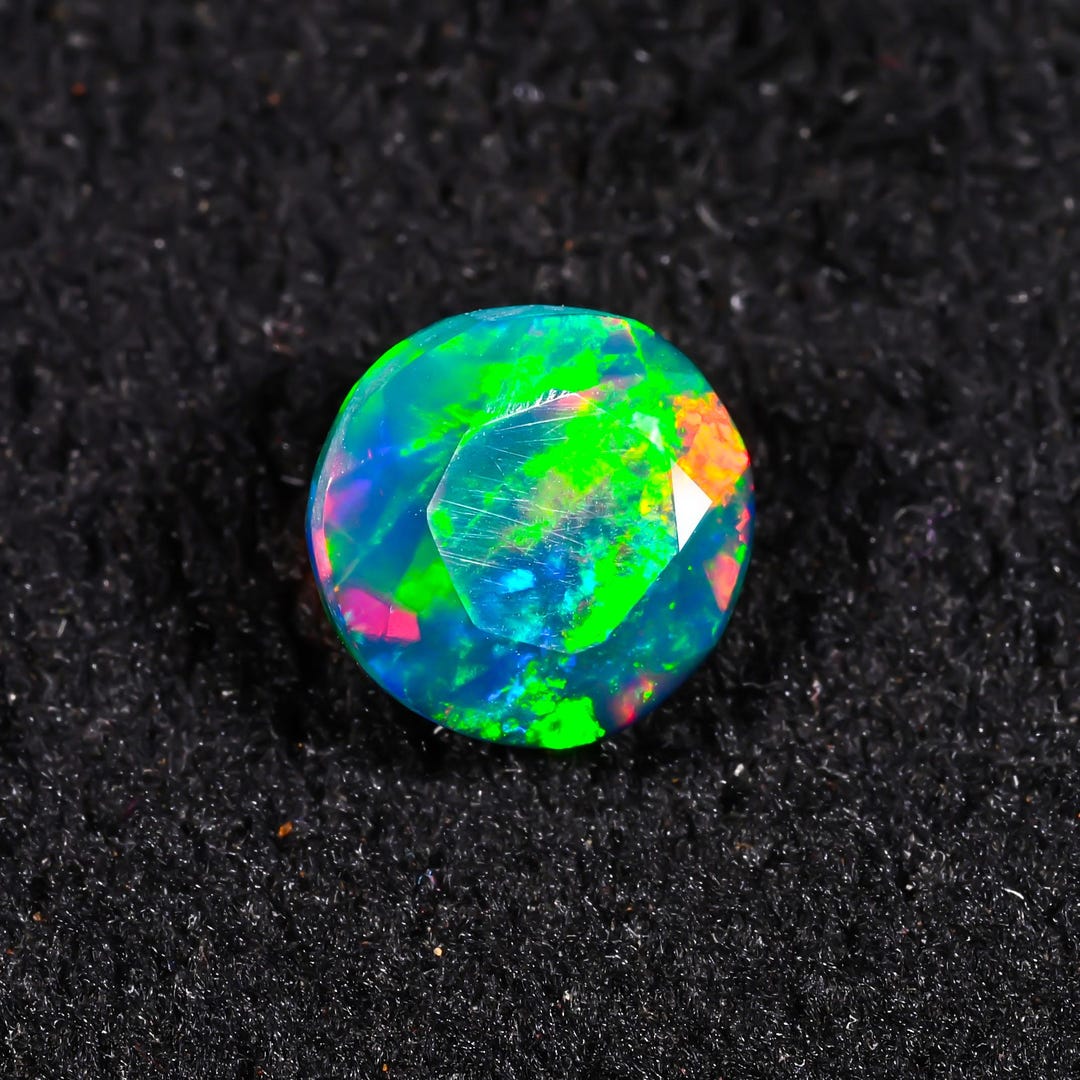 0.80 Ct Immaculate Top Quality Natural Round Shape Faceted Loose ...
