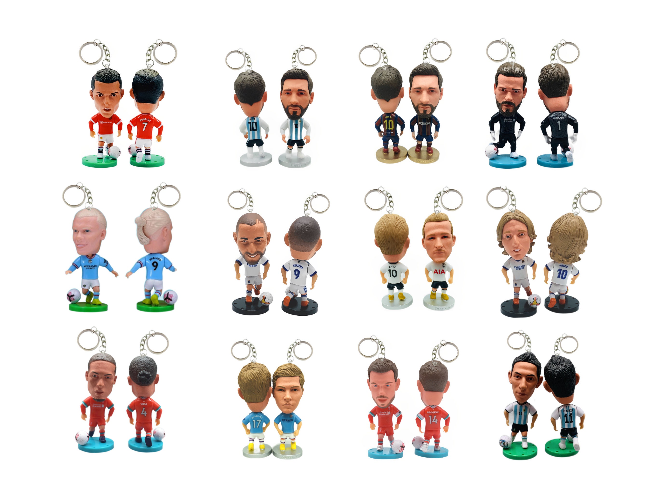 CR7 Mini Figure Keychain Cristiano Ronaldo Manchester United - Etsy UK