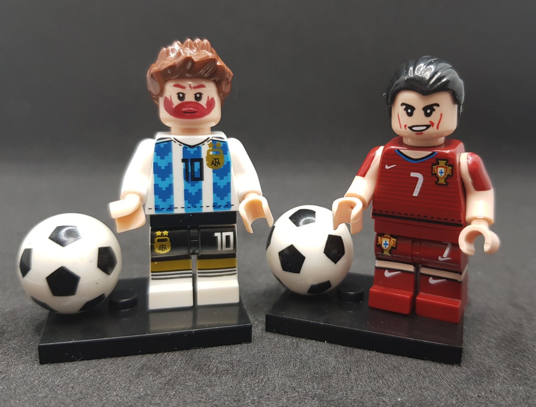 Cristiano Ronaldo Messi Mini Figure Football Figure Ronaldo - Etsy