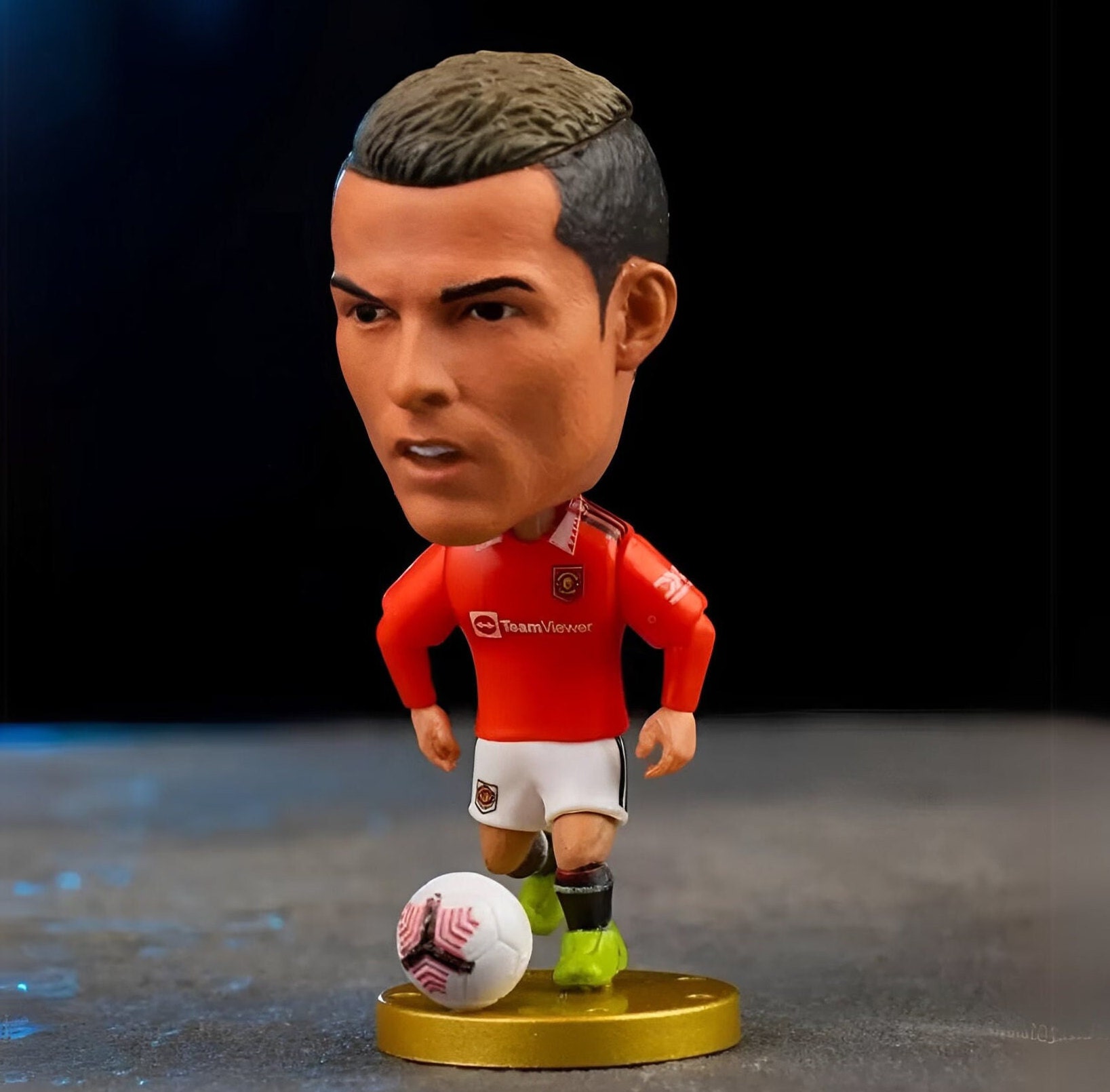 Cristiano Ronaldo Mini Figure, CR7 Gifts, Cristiano Ronaldo Figurine, Football Gift for Son - Etsy