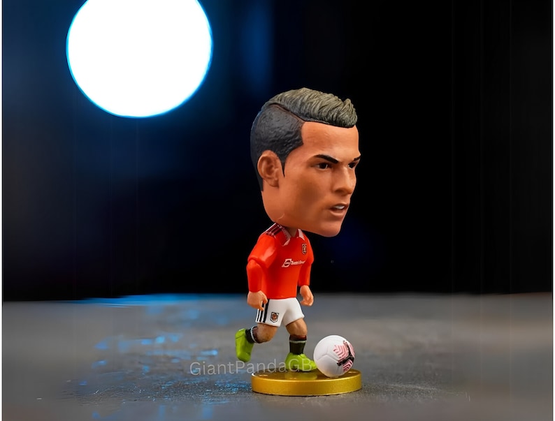 Cristiano Ronaldo 3D Mini Player Cristiano Ronaldo 3D - Etsy UK