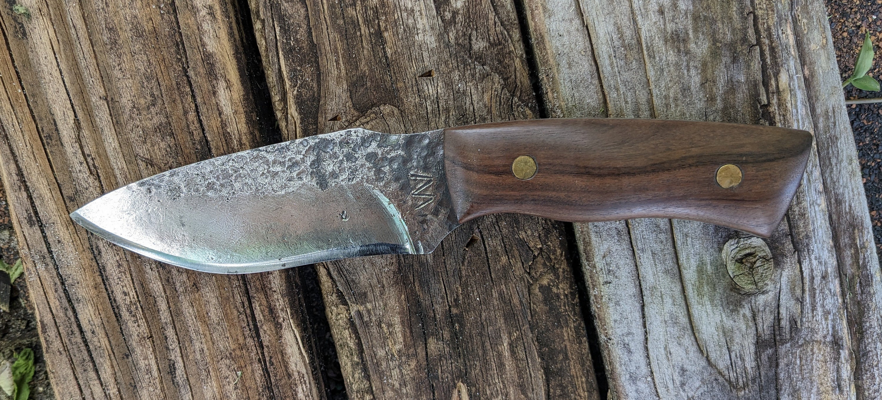 Handmade Drop-point Hunting Knife - Etsy