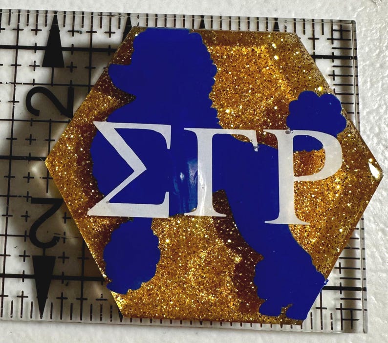 Sgrho, Sorority, Badge Holder - Etsy