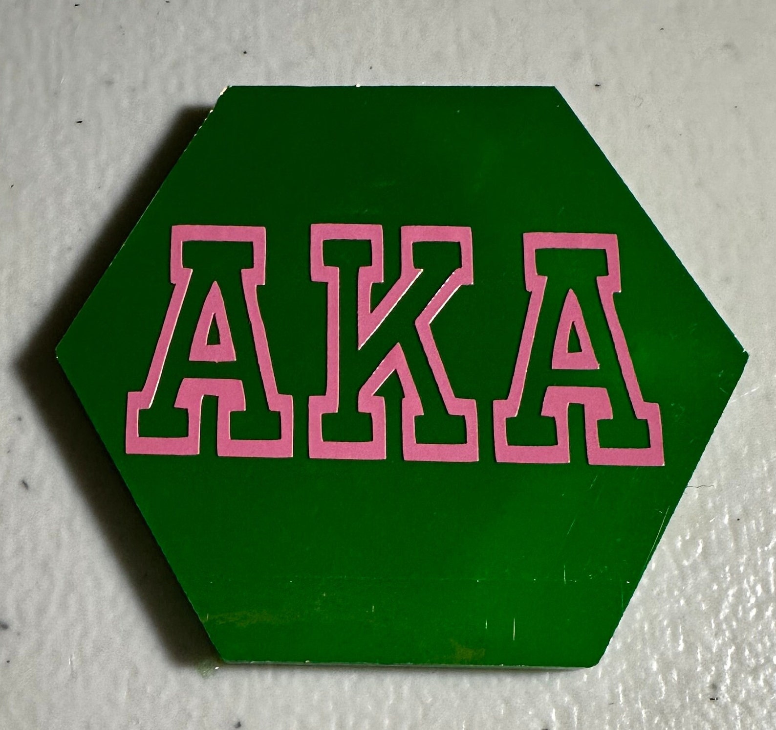 AKA, ID Holder, Badge Reel - Etsy