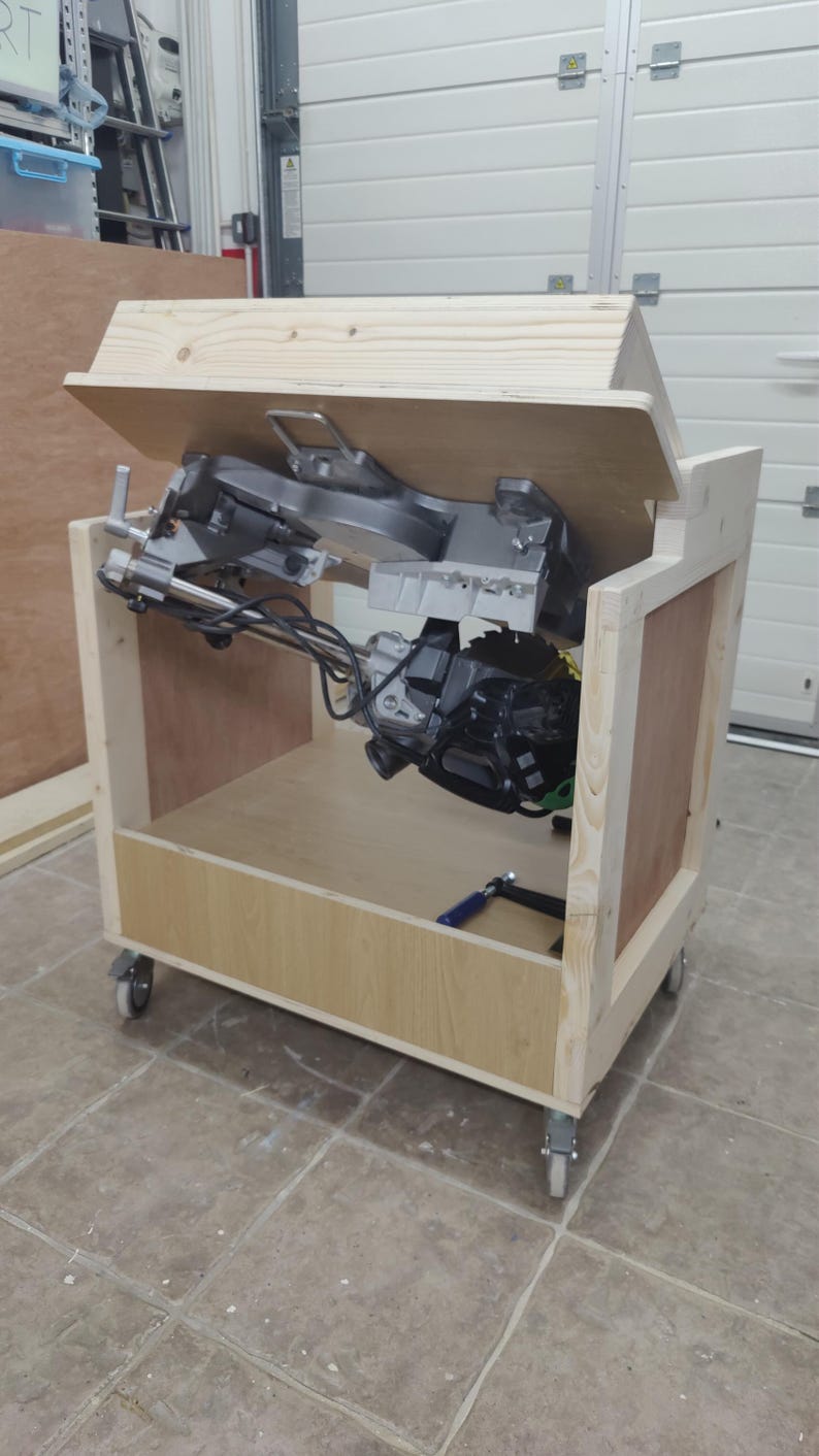 Flip Top Mitre Saw Table Digital PDF Plans - Planer - Thicknesser ...