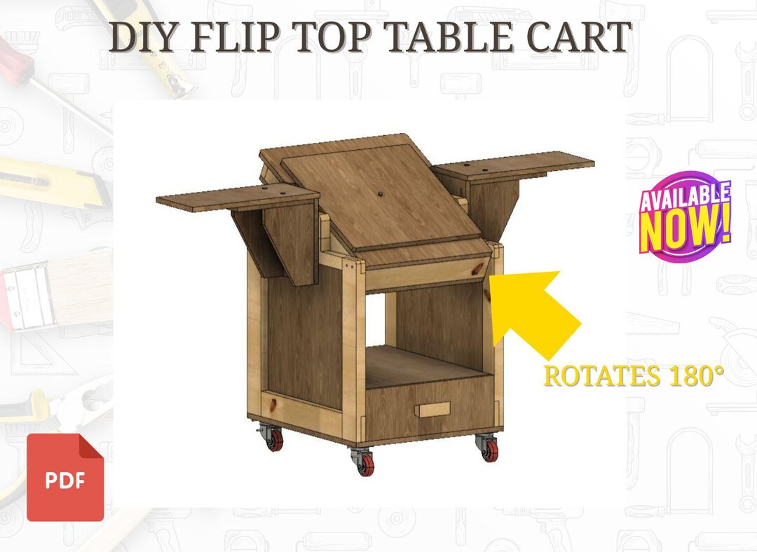 Flip Top Table Digital Plans Mitre Saw Planer Thicknesser - Etsy