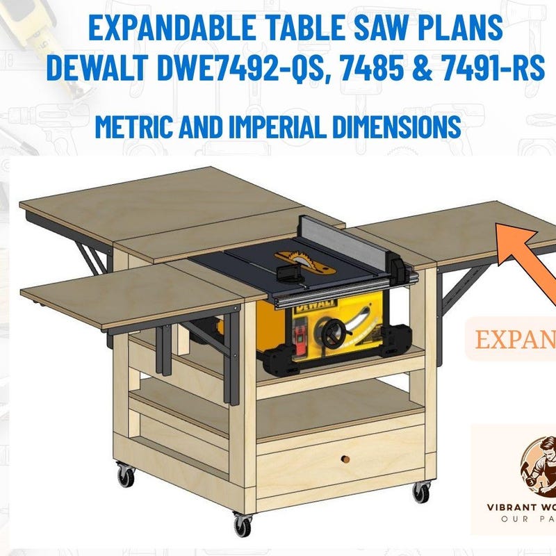 Metric Table Saw Plans - Etsy