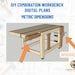 DIY Combination Workbench PDF Plans: Metric Dimensions - Etsy
