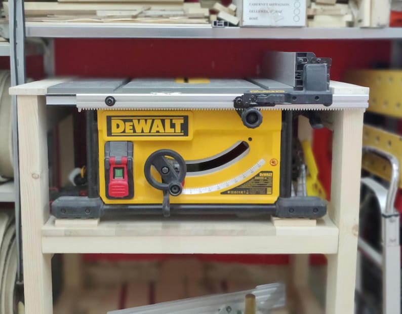 Dewalt DWE7492-QS, DWE7485 & DWE7491-RS Expandable Table Saw Plans ...