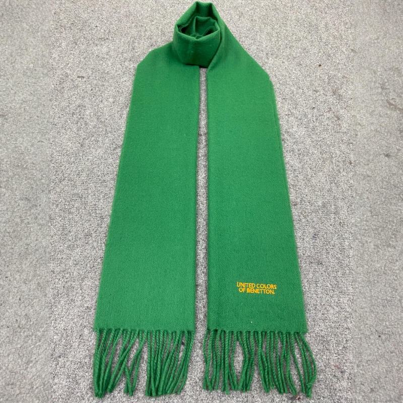 Benetton Scarf Man - Etsy